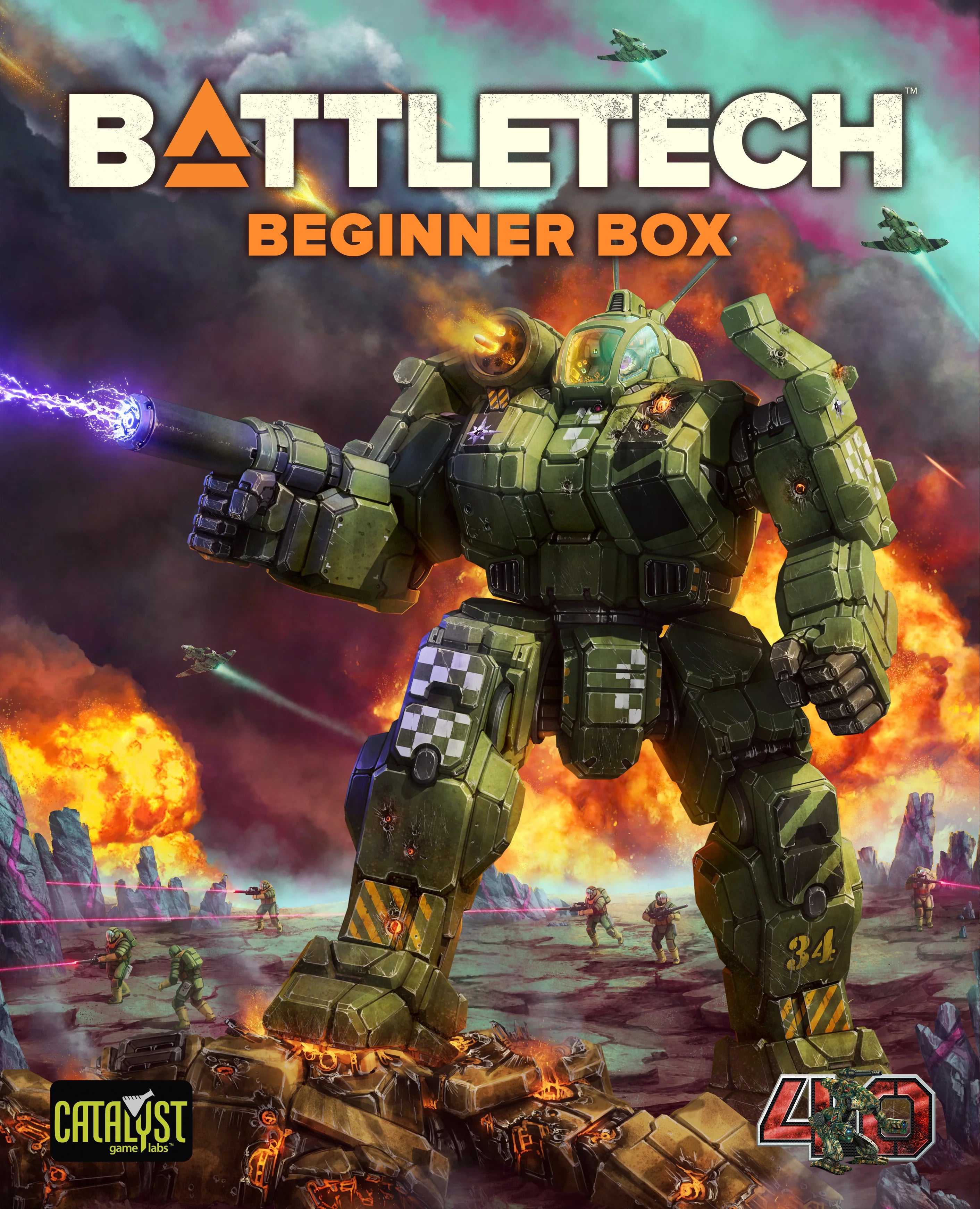Battletech Beginner Box 40th Anniversary – Tabletop Citadel