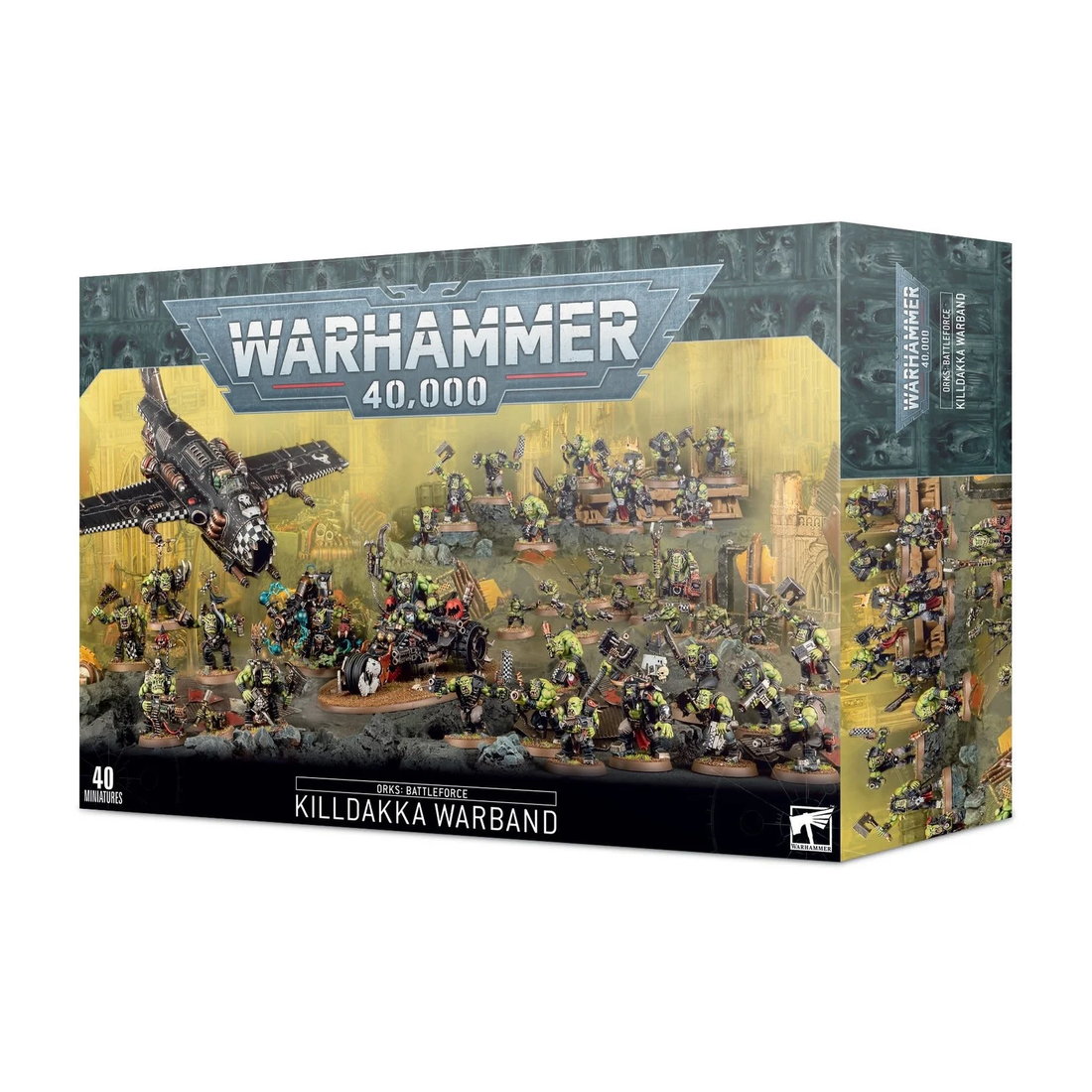 Games Workshop Warhammer 40k Orks Battleforce Killdakka Warband ...