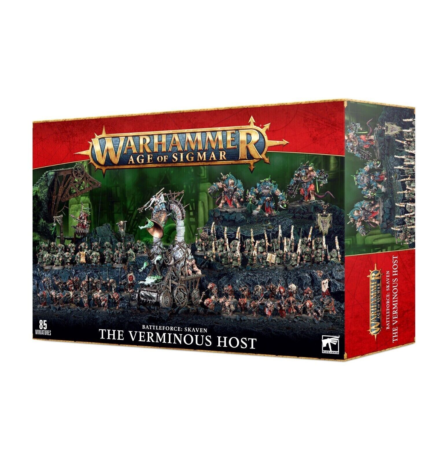 Games Workshop Warhammer Age of Sigmar Skaven Battleforce The Verminou ...